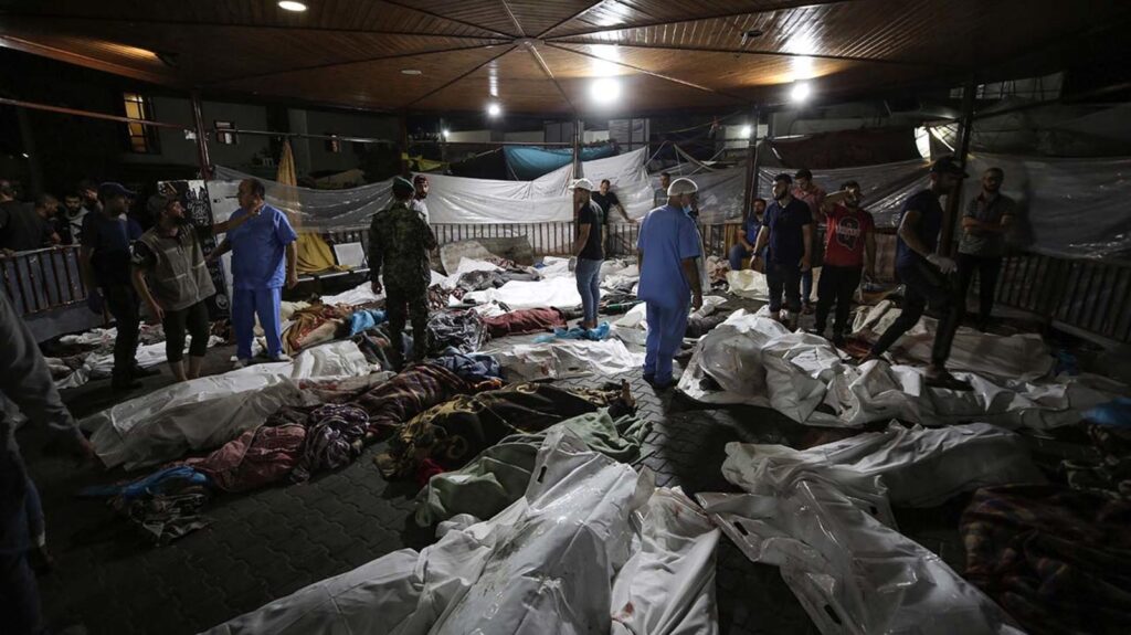 Palestinos relatam cheiro de morte, cirurgias sem anestesia e valas ...